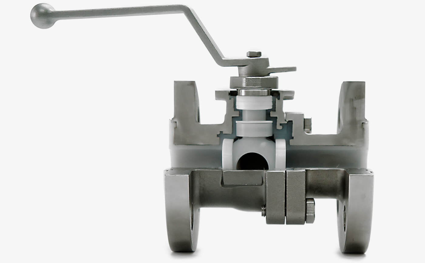Ball Valve – PFA lining flange (soft seat)