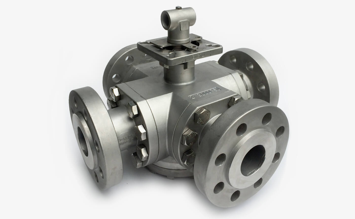 Ball Valve – 3-way flange (block type)